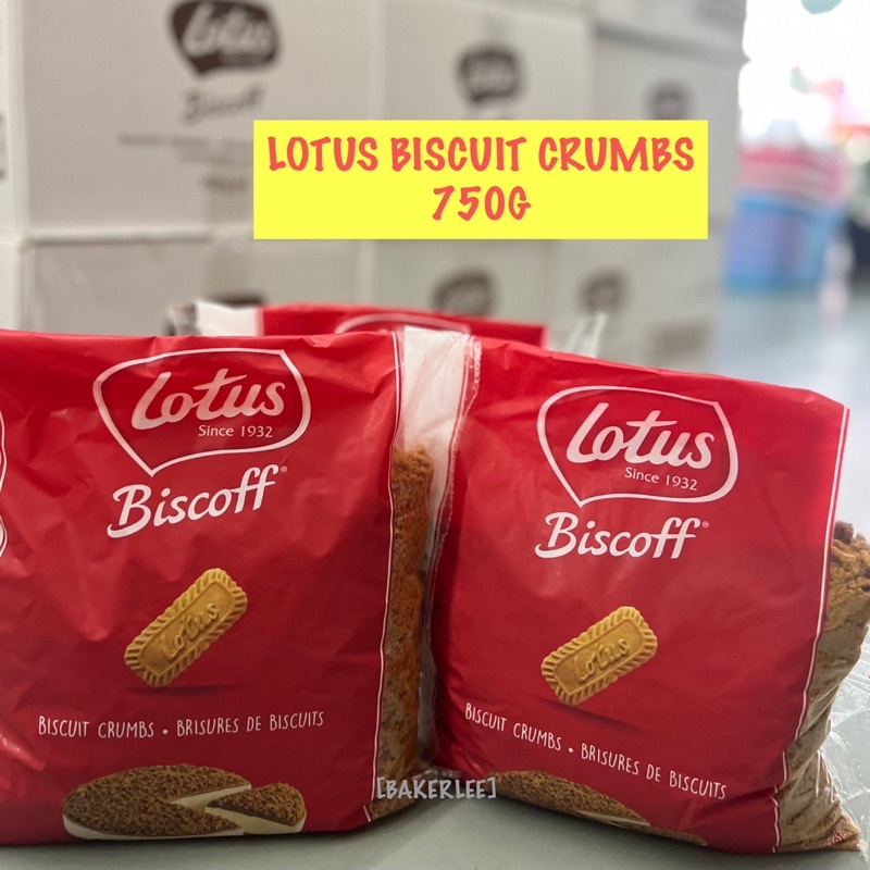 LOTUS BISCOFF CRUMBS 750G | BISCOFF CRUMBLES ORIGINAL | LOTUS BISCOFF ...