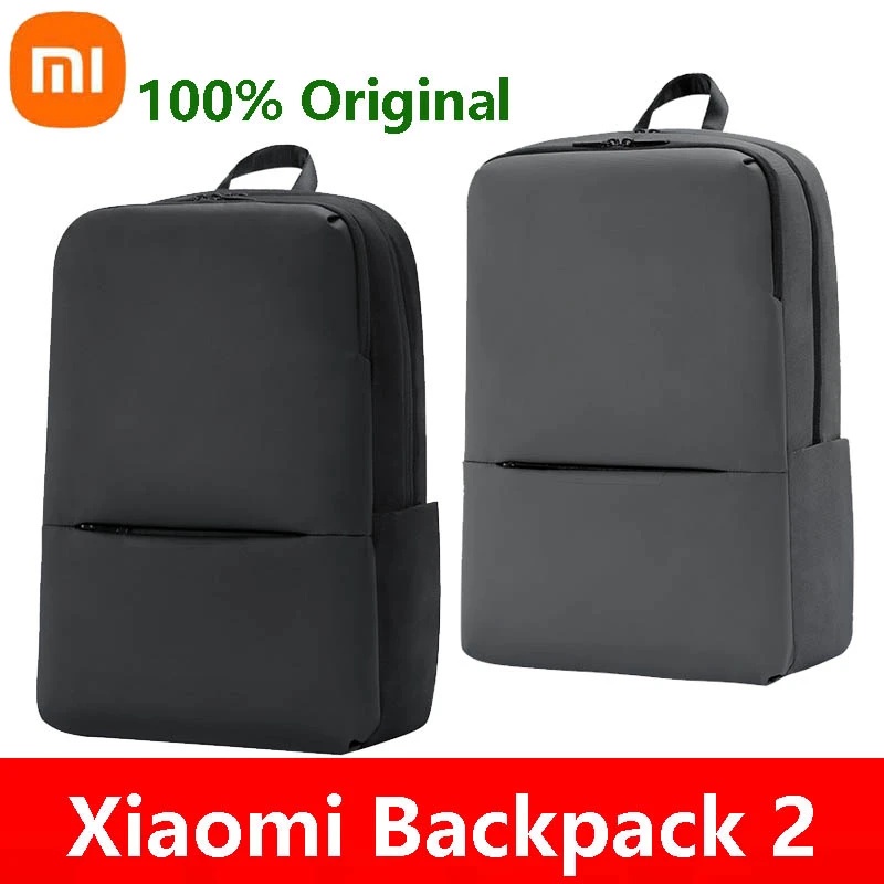 Xiaomi Original Mi Classic Business Backpack 2 Generation Level 4 Waterproof 15.6inch 18L Laptop ...