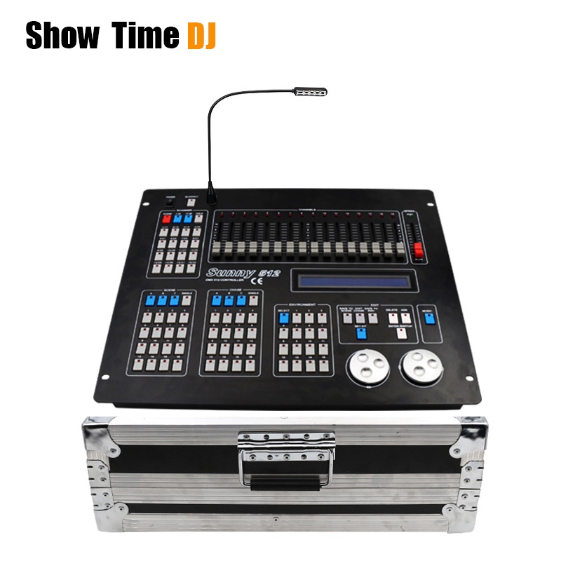 New Sunny 512 Controller With Flycase Package Professional Stage Light ...