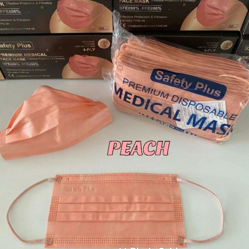 [𝐒𝐚𝐟𝐞𝐭𝐲 𝐏𝐥𝐮𝐬] 𝐌𝐄𝐃𝐈𝐂𝐀𝐋 𝟒𝐏𝐋𝐘 Premium Medical 4ply Ear loop / Head loop ...