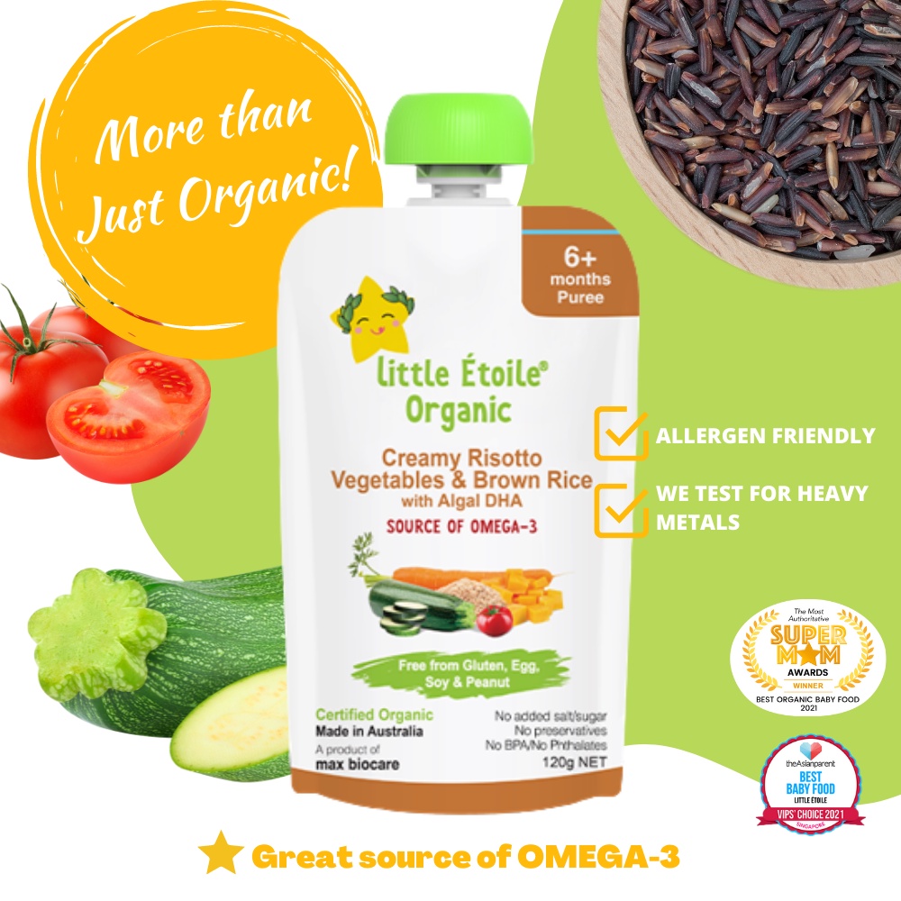 Little Etoile Organic Baby Puree For 6 Months Old (120g) | Shopee Malaysia