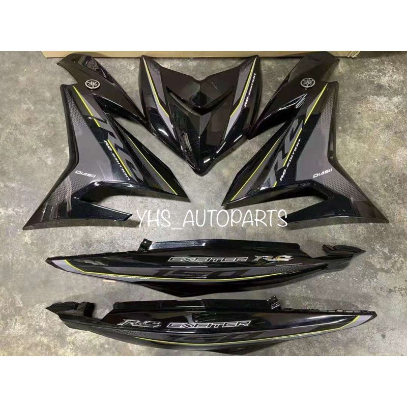 Velozi Coverset Y15 V1/V2 Y15ZR Stripe Custom RC 2018 Black/Purple Grey ...