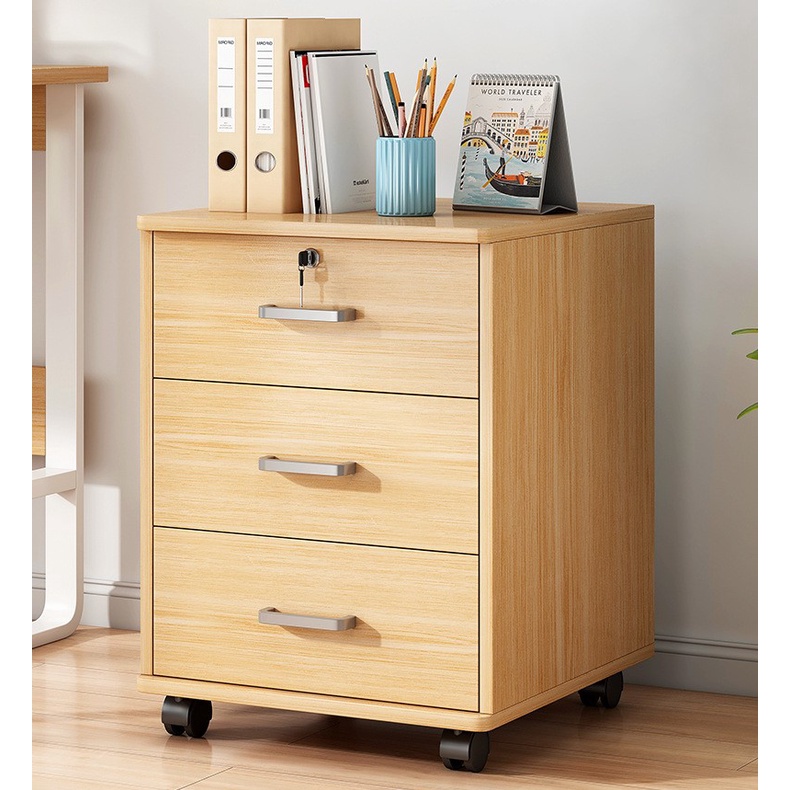 Oishi 3 Tiers Office Cabinet Office Drawer Printer Kabinet With Locker ...