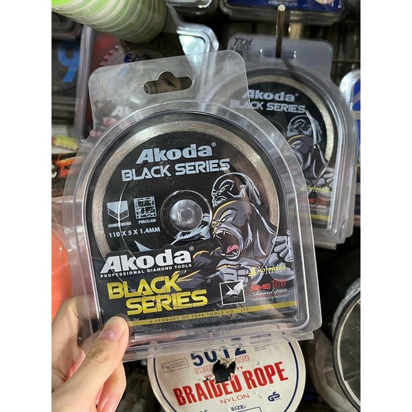 Akoda 4”/110MM Black Series Diamond Cutting Blade Disc Marble Cutter ...
