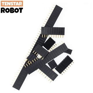 10pcs 2.54mm Female 2P/3P/5P/6P/8P/10P/15P/20P/40P Pin Stright Female ...
