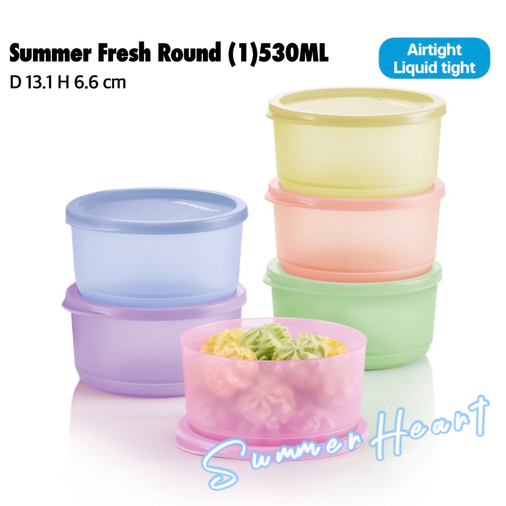 Tupperware Summer Fresh Round 530ml -1PC | Shopee Malaysia