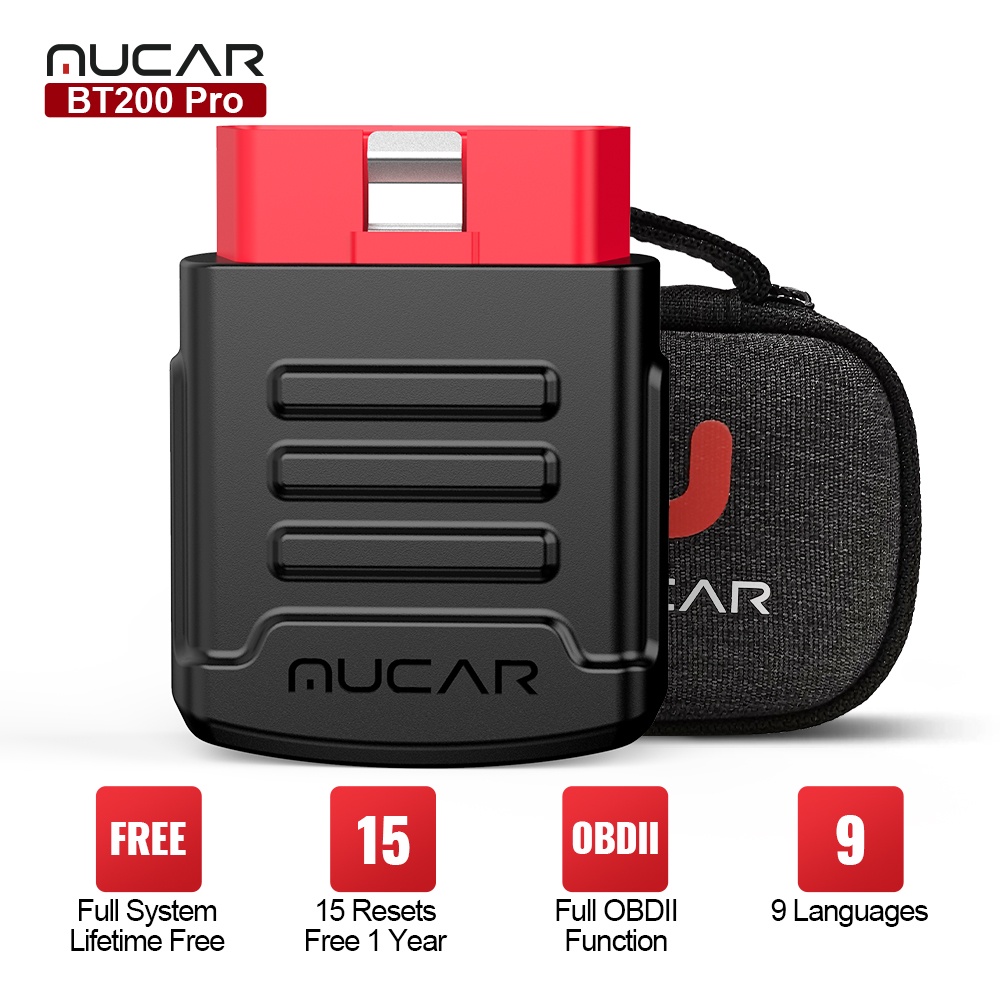 【Proton&Perodua&new version from THINKCAR】MUCAR BT200 Pro OBD2 ...