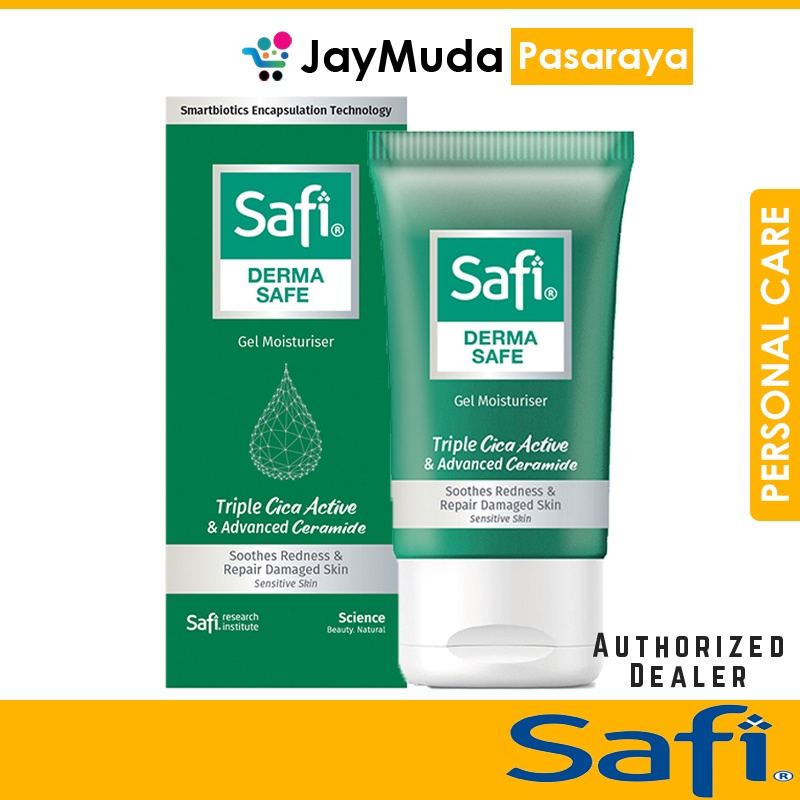 Safi Dermasafe Gel Moisturiser 50g Triple Cica Active Advanced Ceramide ...
