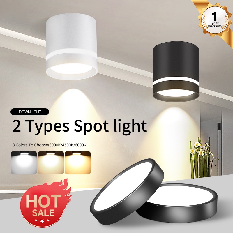 LED Surface Downlight Ceiling Light Siling Lampu Modern Ceiling Spot ...