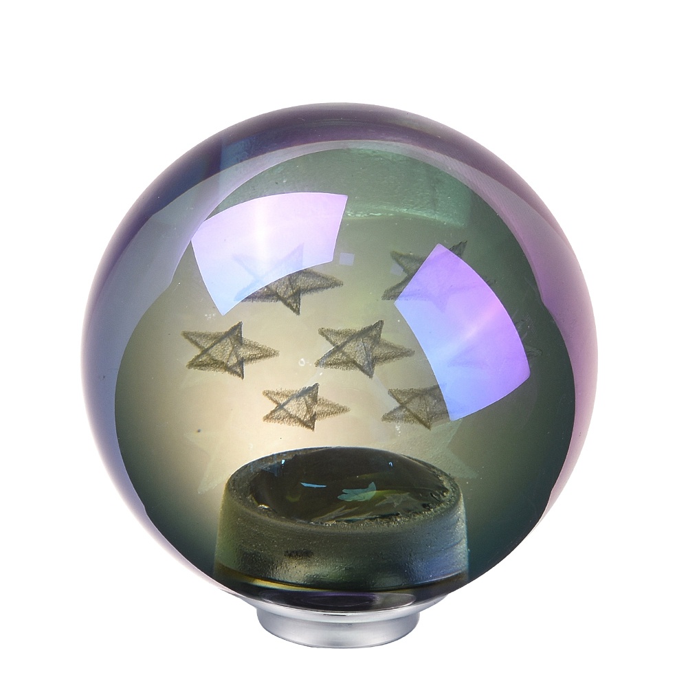 Transparent Crystal Glass Star inside Gear Knob Auto Shift Lever ...