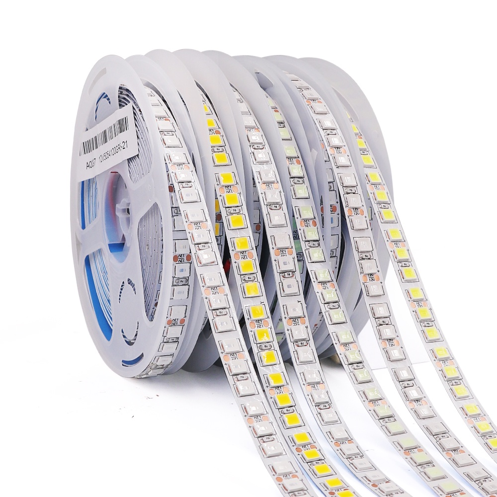 LED Strip DC 12V SMD 5054 120leds/m IP21 Flexible Ribbon Tape Light for ...