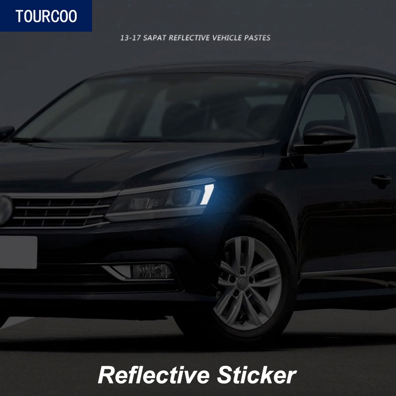 For Volkswagen Passat 2013-2017 Headlight Reflective Sticker Car ...