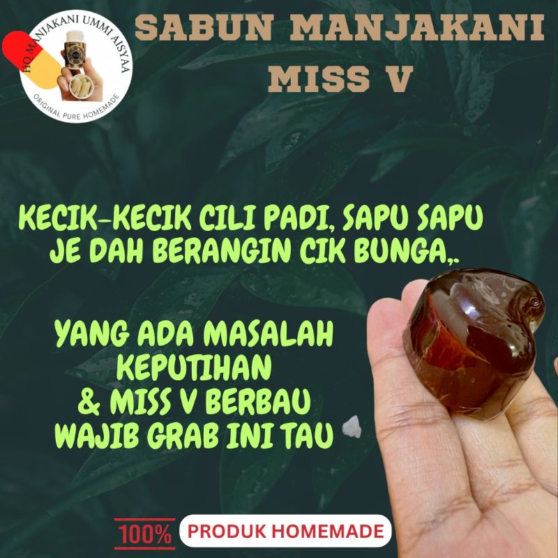 Hot item | Sabun Manjakani Sireh | Homemade | Produk Kampung | Shopee ...