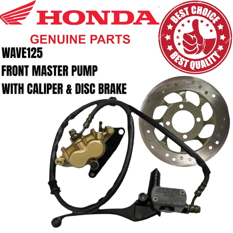 WAVE125 125S 125R WAVE125X FRONT DISC BRAKE PLATE MASTER PUMP WITH ...