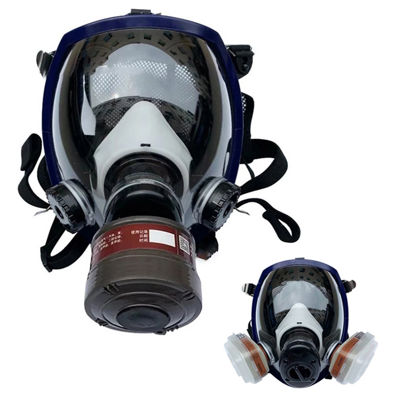 8100 Full Face Gas Mask Chemical Biological Radioactive Contamination ...