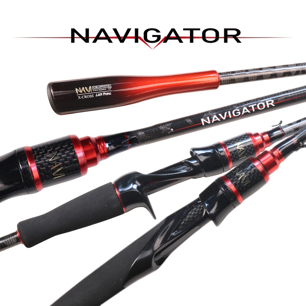 NAVIGATOR 7ft(2.1M) Full Carbon Fishing Rod ML Spinning Rod Casting Rod ...