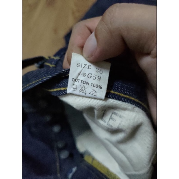 Flat Head x Googies Japan Selvedge Jeans | Shopee Malaysia
