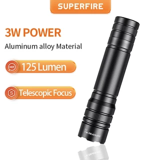 SUPERFIRE flashlight manufacturers Online, July 2024 | Shopee Malaysia