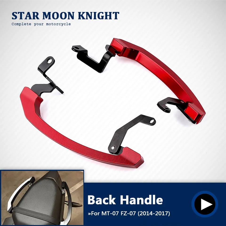 MT07 MT 07 Grab Handle Bars Rear Seat Passenger Grab Rail Handle For ...