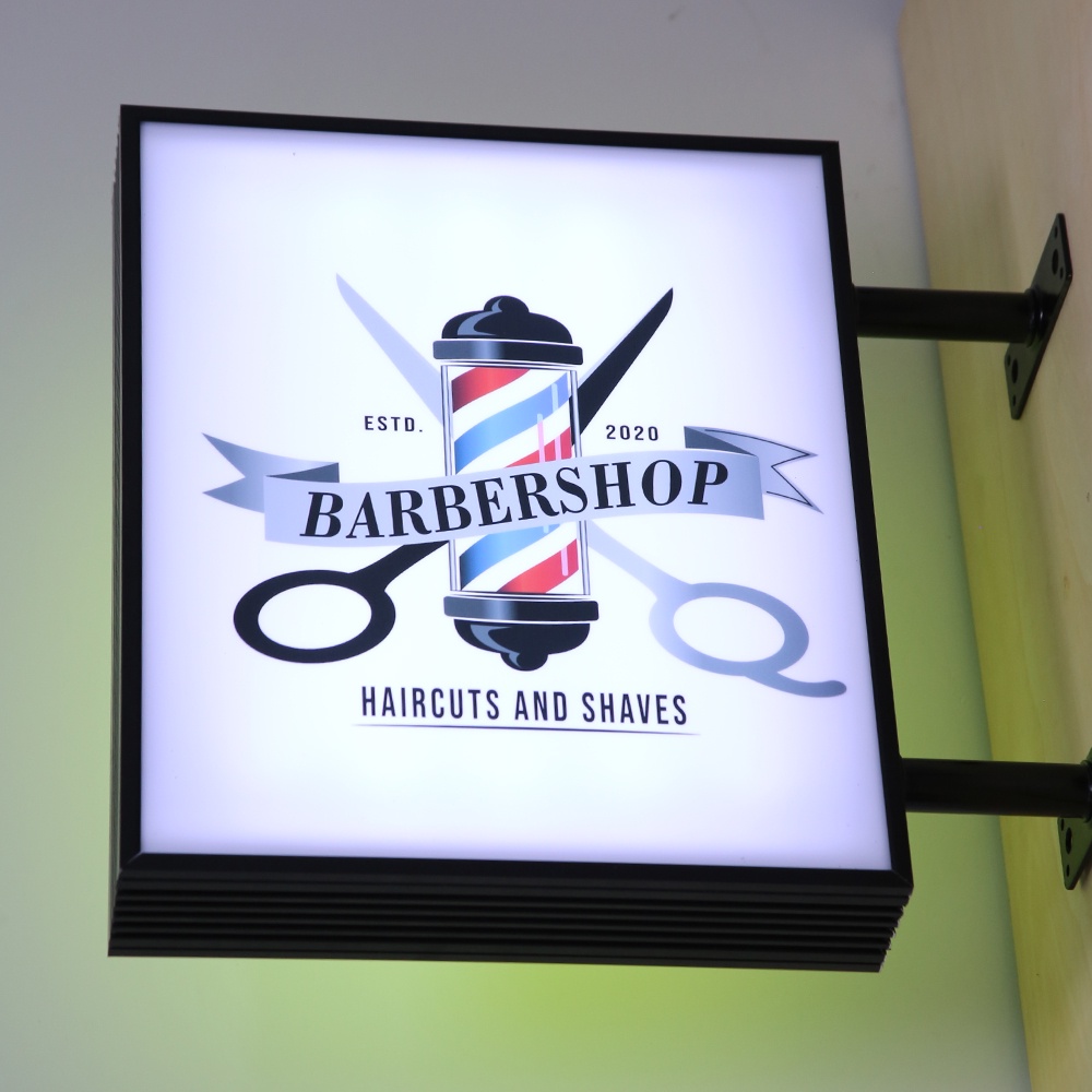 LED Outdoor Light Box Billboard Shop Luminous logo Customized 45x32cm ...