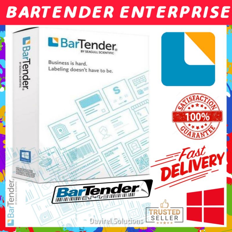 BarTender Enterprise 2022 | Latest Lifetime For Windows | Barcode ...