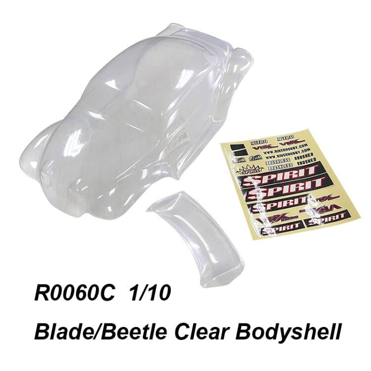VRX 1/10 Scale PVC Car Shell R0060C fit for VRX Monster RC CAR RH1011 ...