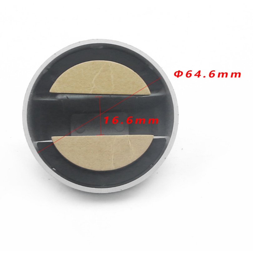 1pc Silver Car Gas Fuel Tank Cover Decorative Gasoline Cap for TOYOTA ...
