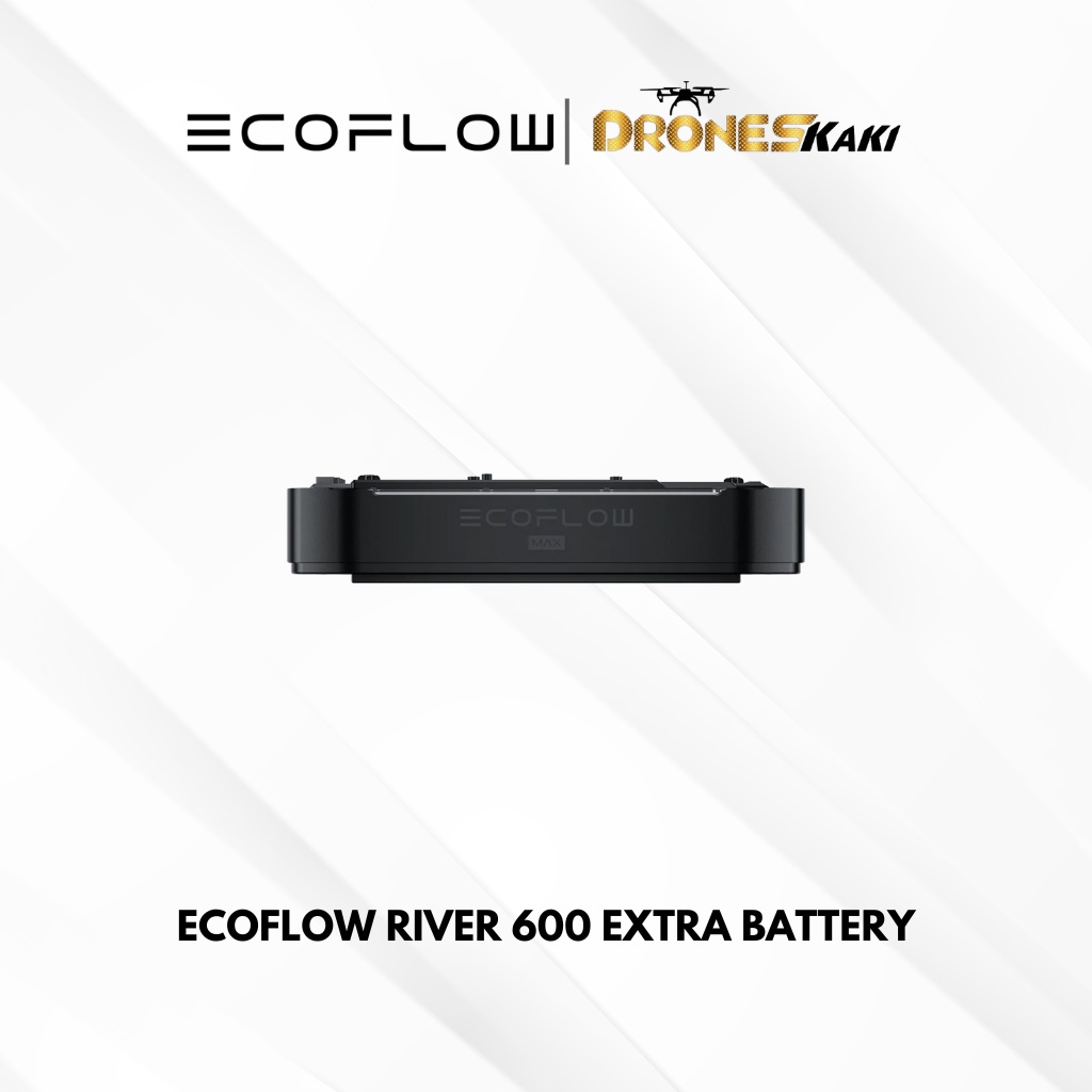EcoFlow River 600 Extra Battery ONLY Portable Power Station 600W (Peak ...