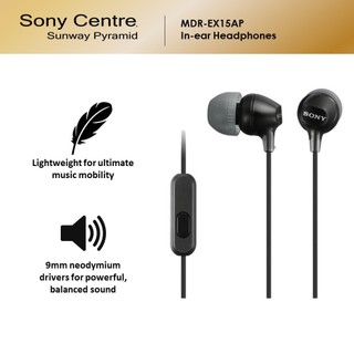 Sony MDR-EX15AP In-ear Headphone | EX15AP | Shopee Malaysia