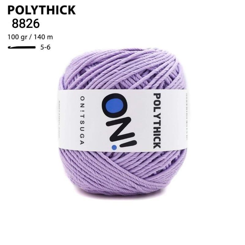 Benang Rajut POLYTHICK ONITSUGA | Shopee Malaysia