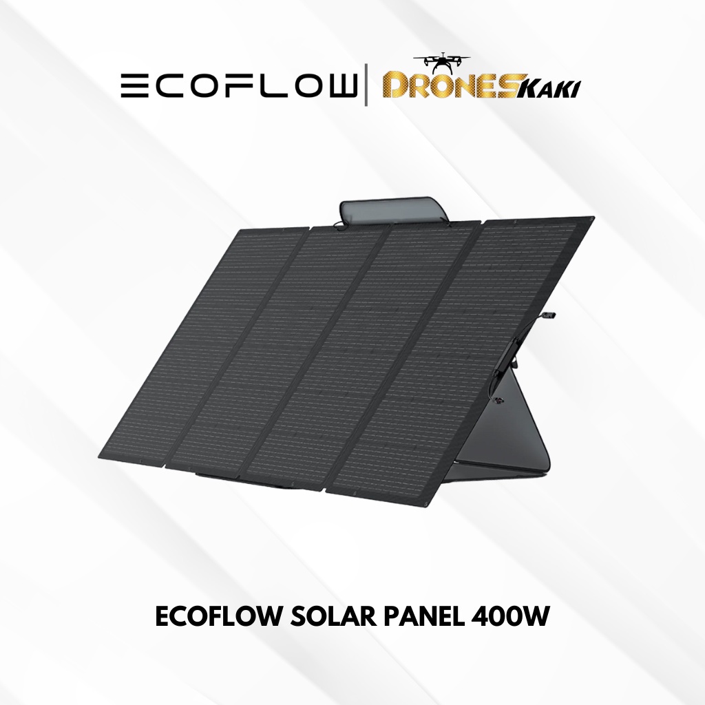 EcoFlow 400W Solar Panel Kit for Power Station Supply Foldable Charger ...