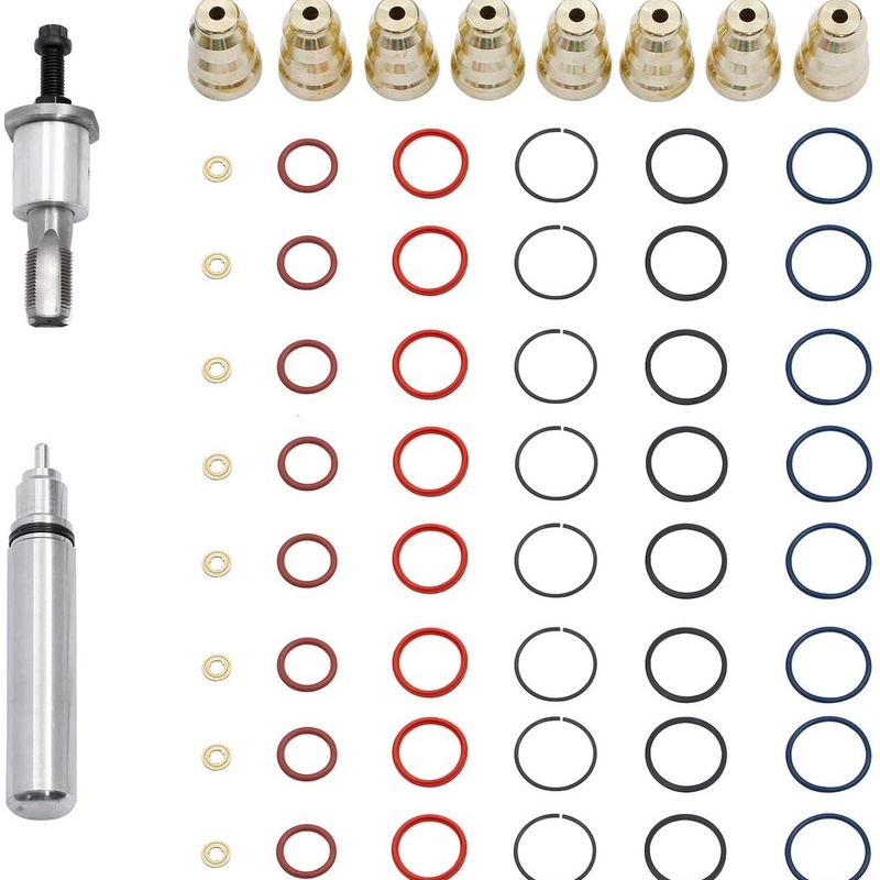 Injector Sleeve Cup Removal Installation Tool with O-Ring Seal Kit for ...