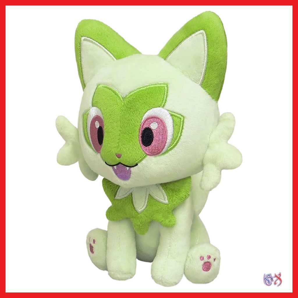 Pokemon Official Plush Toys - Sprigatito 18CM | Shopee Malaysia