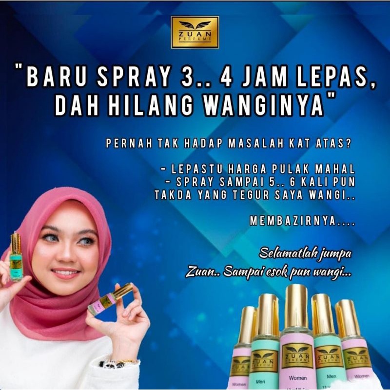zuan perfume by azwan af 13ml Dan 35ml | Shopee Malaysia