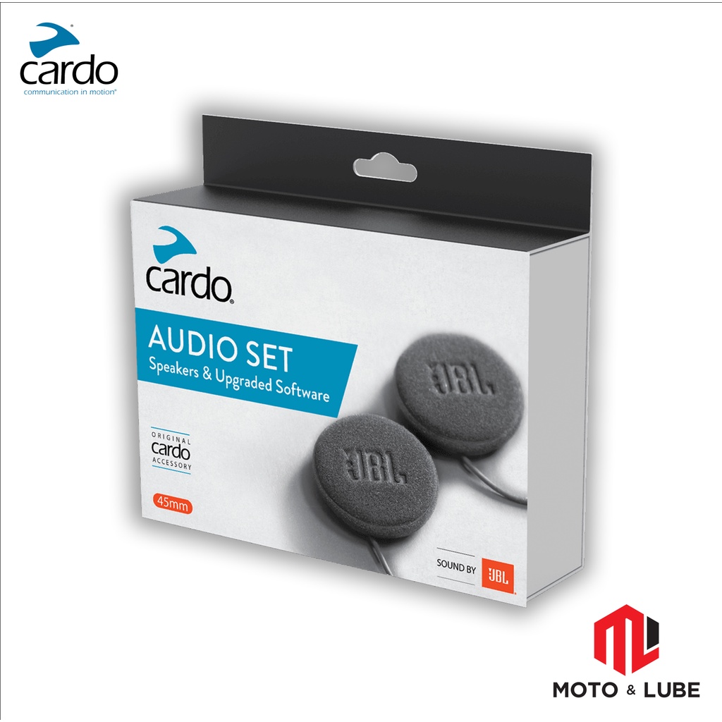 CARDO JBL AUDIO SET UPGRADE KIT 45MM | Shopee Malaysia