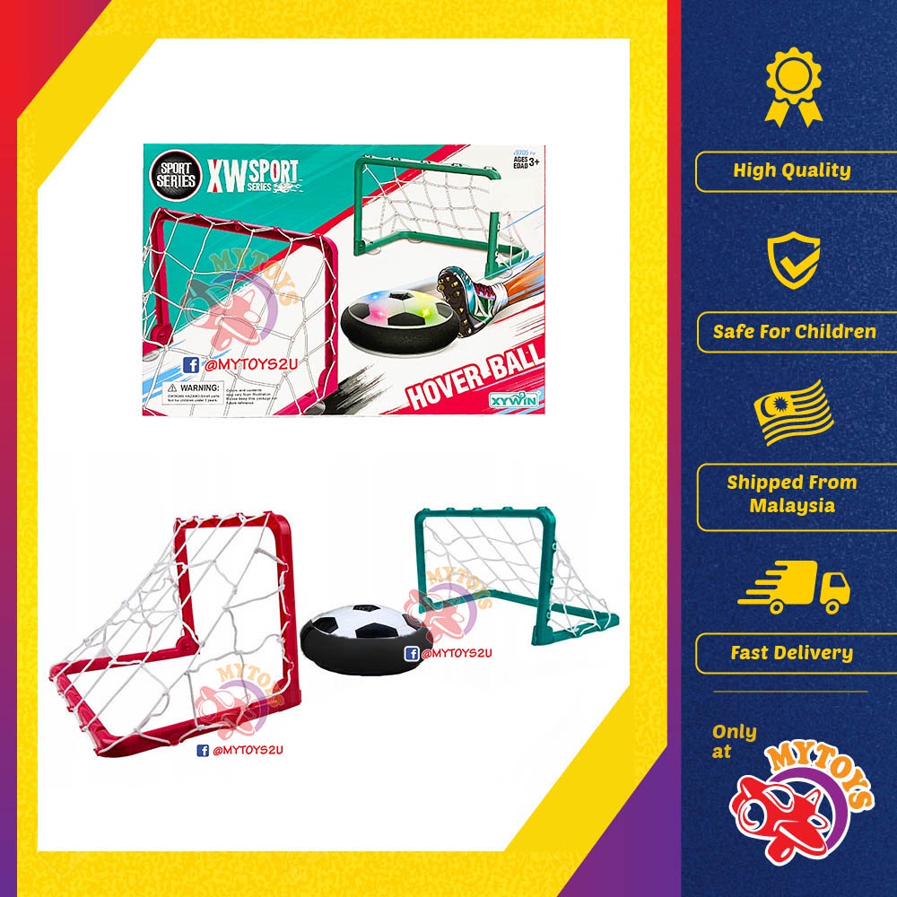 Hover soccer Ball Flying Bola Sepak 17cm Bouncing Toys Football Light ...