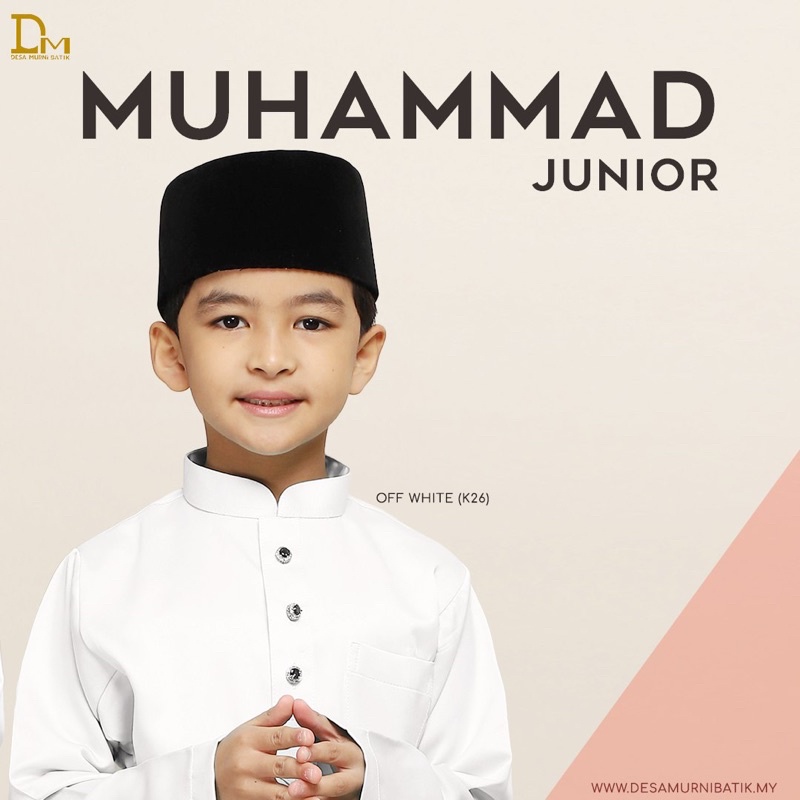 [K15-K21]BAJU MELAYU 2023 MUHAMMAD JUNIOR BYE DESA MURNI BATIK -BATIK ...