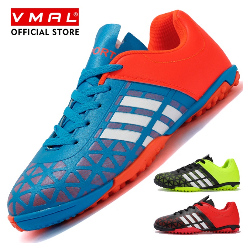 VMAL Men's Outdoor Soccer Shoe Turf Indoor Soccer Futsal Shoes Kasut ...
