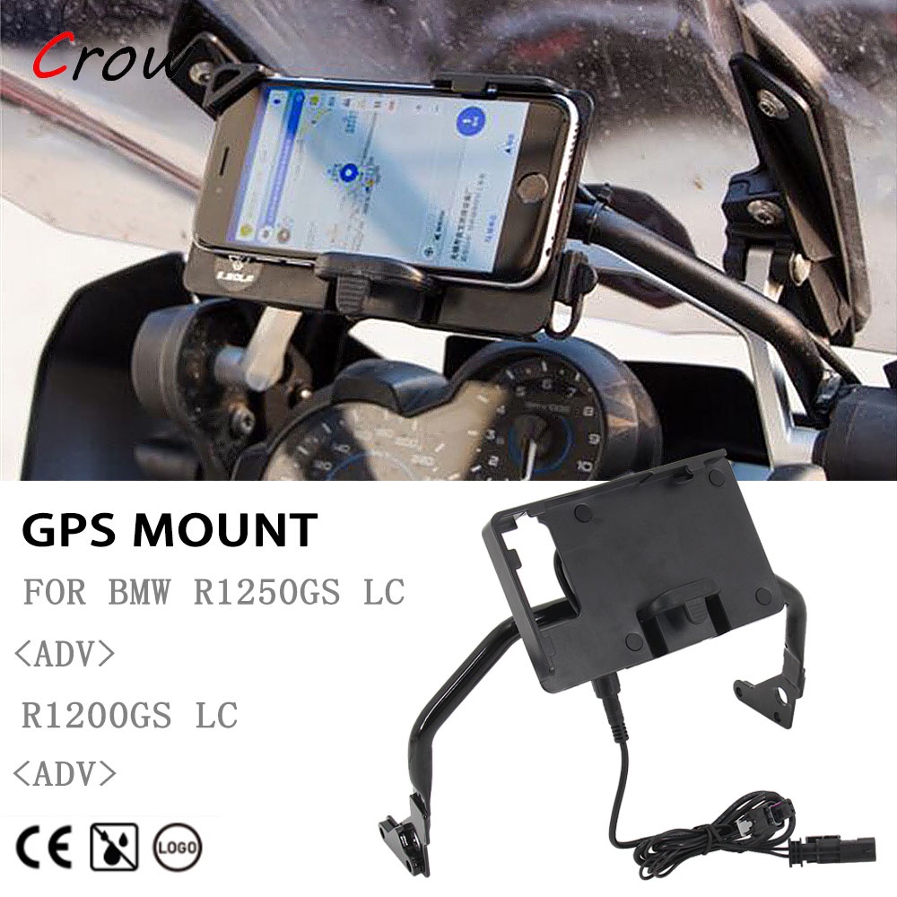 Motorcycle R1200GS R1250GS Mobile Phone Navigation Bracket Support 12MM ...