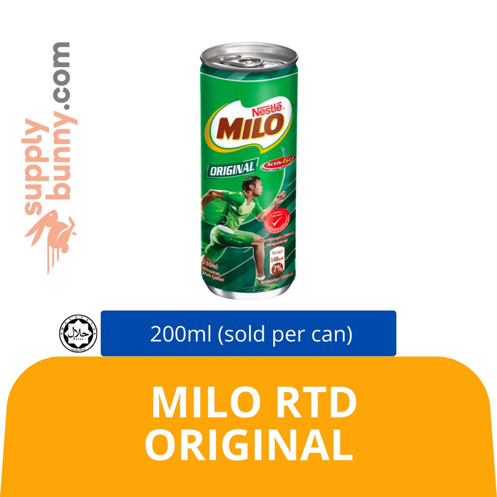 Milo RTD Original (20+4) 200ml | Shopee Malaysia