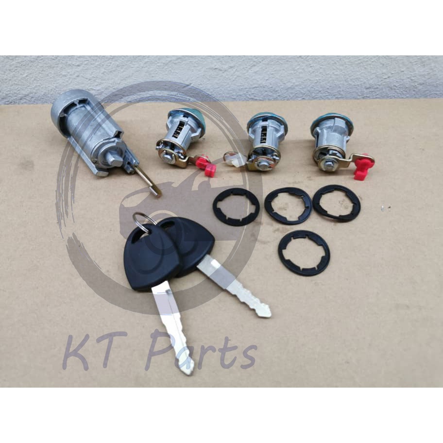 PERODUA VIVA IGNITION KEY LOCK SET / PINTU IGNITION SWITCH WITH 2 KEY ...