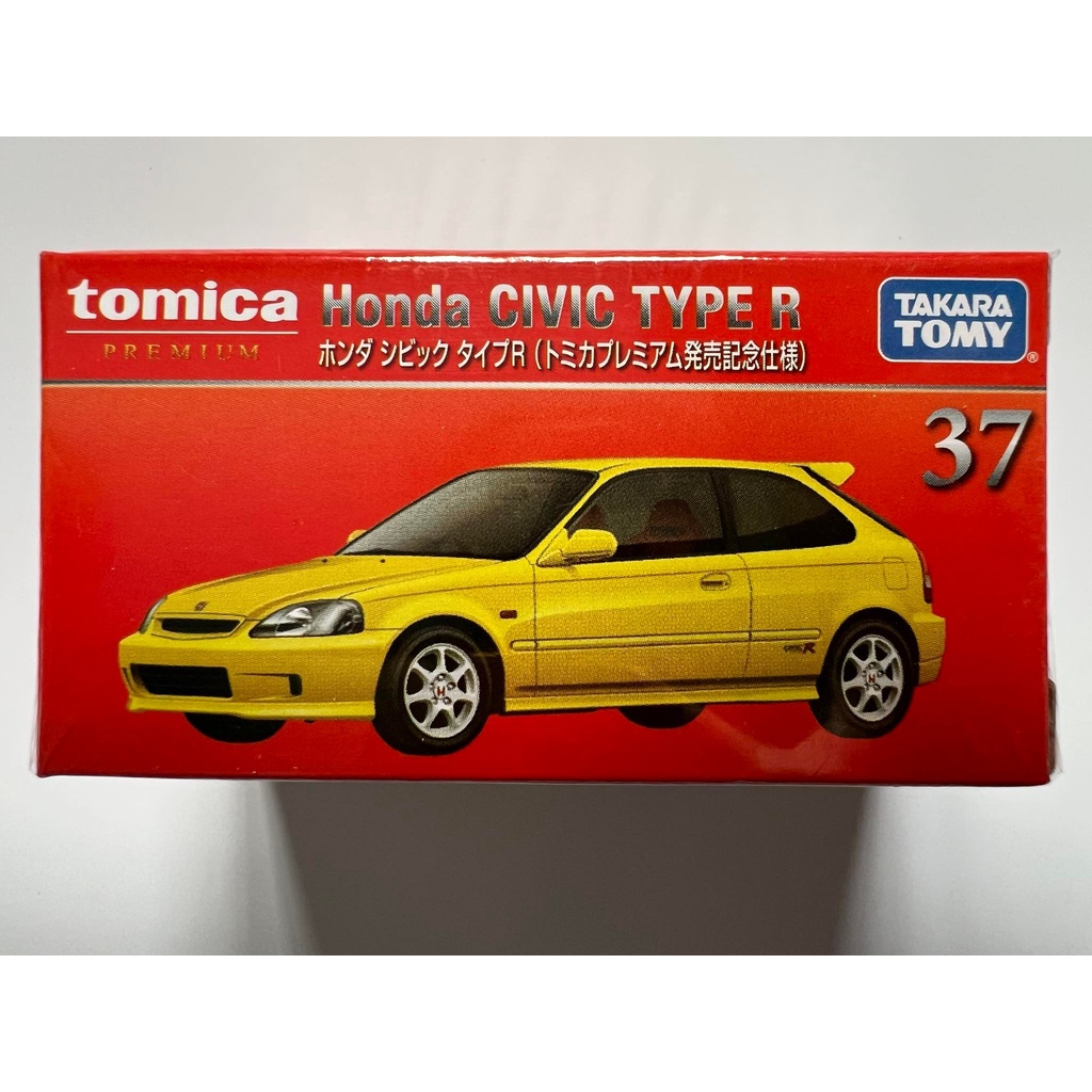 Takara Tomy 1/62 Scale Tomica Premium No.37 Honda Civic Typer R Diecast ...