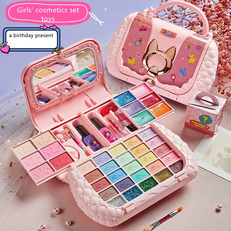 Children Cosmetic Set Non-Toxic Girl Toys Girls Birthday Gifts Little ...