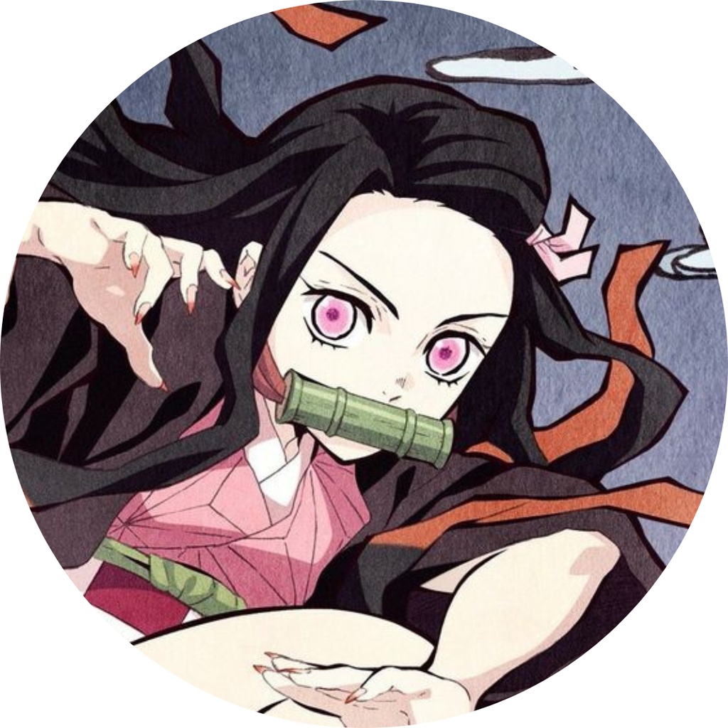 Demon Slayer Nezuko Kamado Button Badge 58mm | Shopee Malaysia