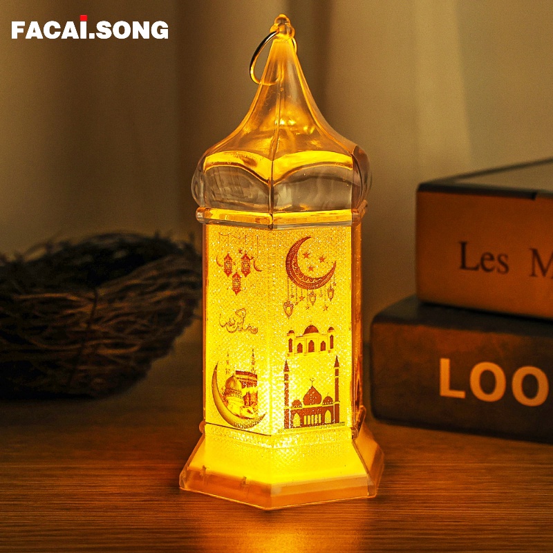 Ramadan Mubarak Candle Night Lights 2023 LED Candle Lights Eid for Home ...