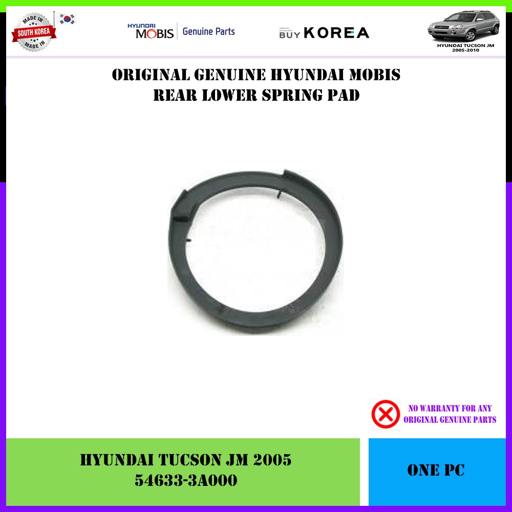(JM-1) Hyundai Tucson JM 2005 Genuine Hyundai Mobis Rear Lower Spring ...