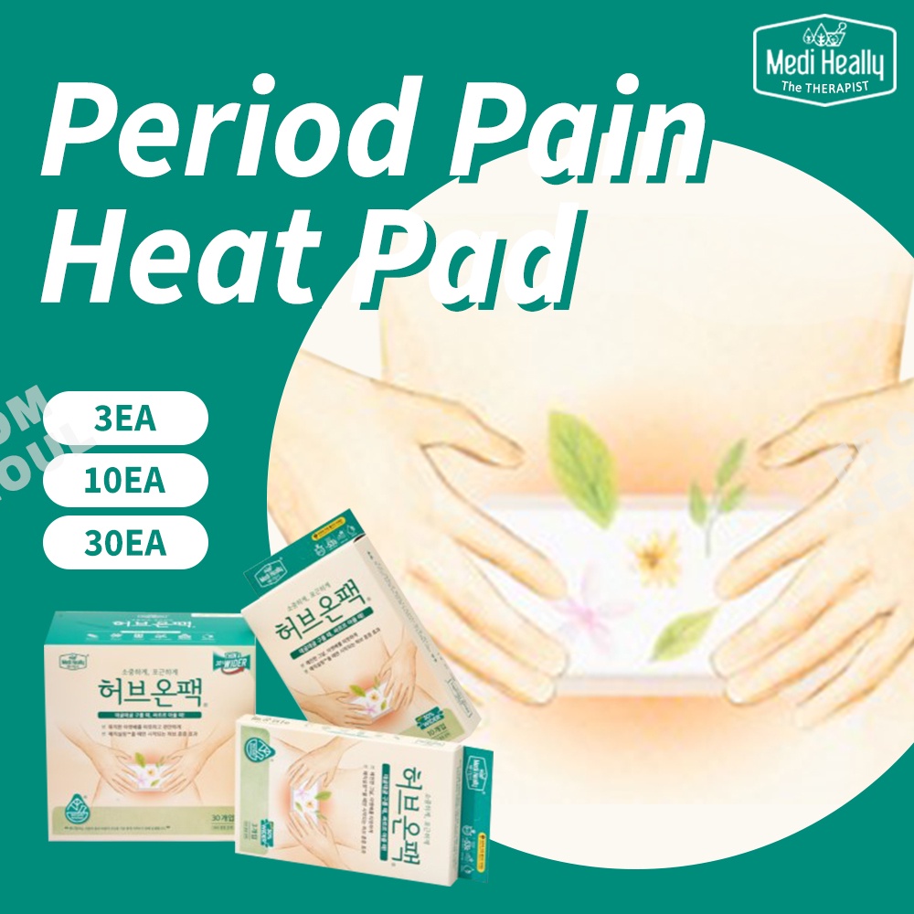Medi Heally Period Pain Heat Pad (3 Pcs, 10 Pcs, 30 Pcs/Pack) Hot Pack ...
