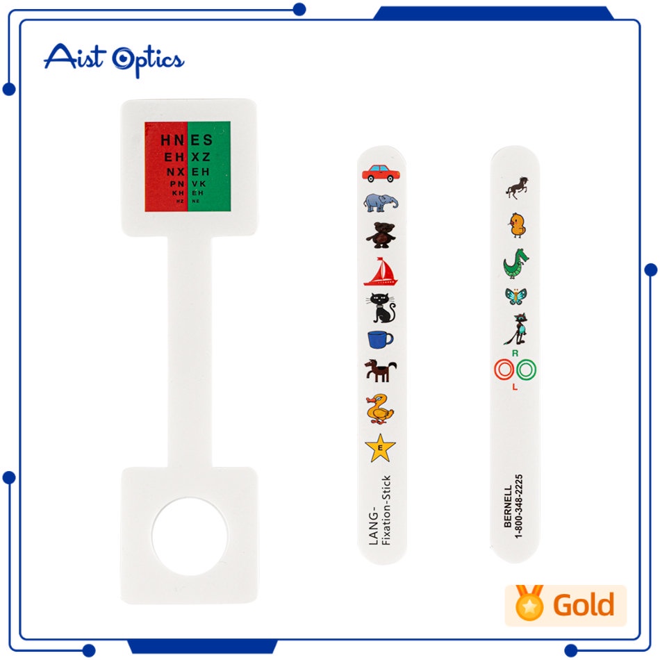 Children Fixation Stick with Red/Green Anti-Suppression Check Vision ...
