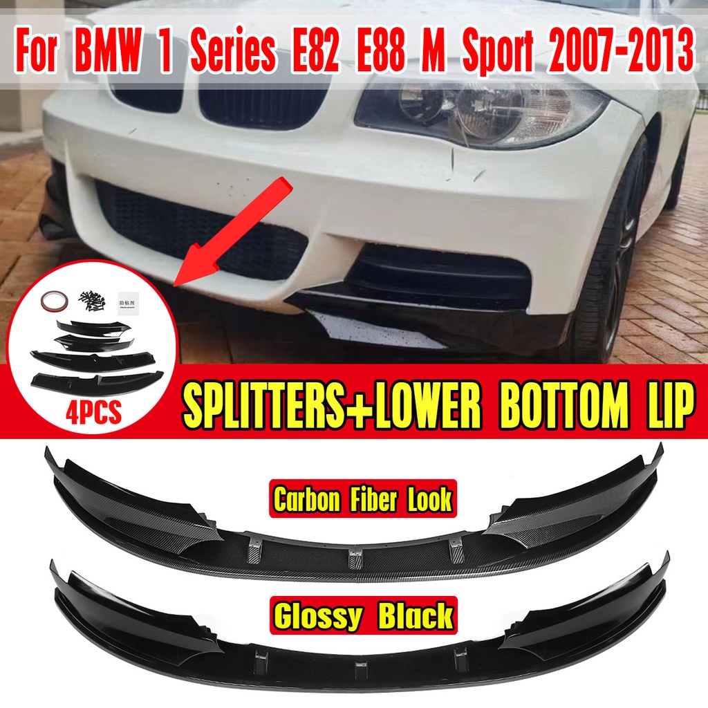 Car Front Bumper Lip Spoiler Splitter Diffuser Detachable Body Kit ...