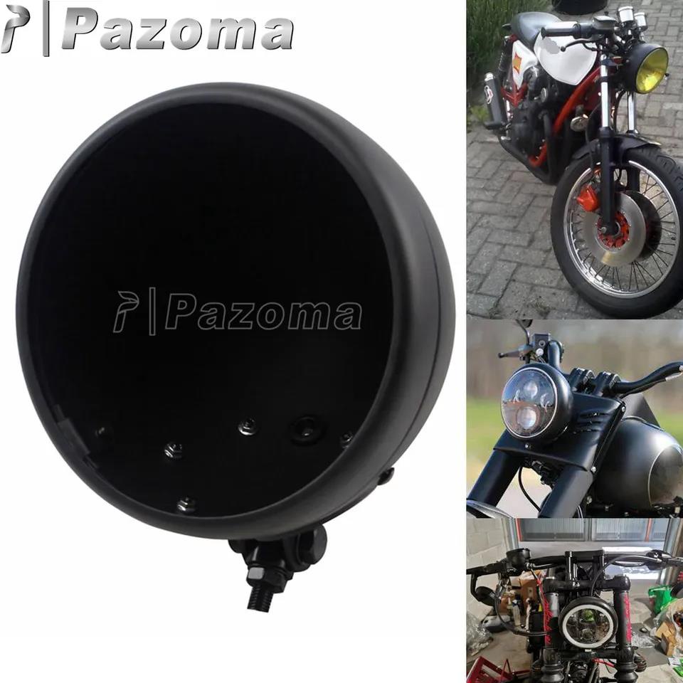 Motorcycle 7inch LED Retro Headlight Housing Front Light Buckets For ...